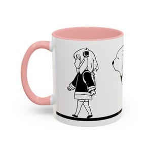Anya and Bond Ceramic Mug (11oz or 15oz), Anime, Spyxanya, Cute, Gifts ...