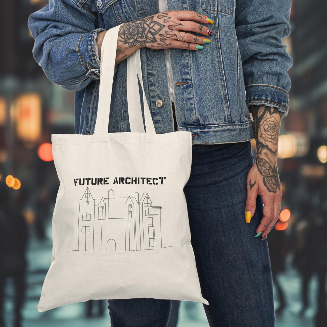 Architectural Future Tote Bag, Architect Gift, Architecture Student ...