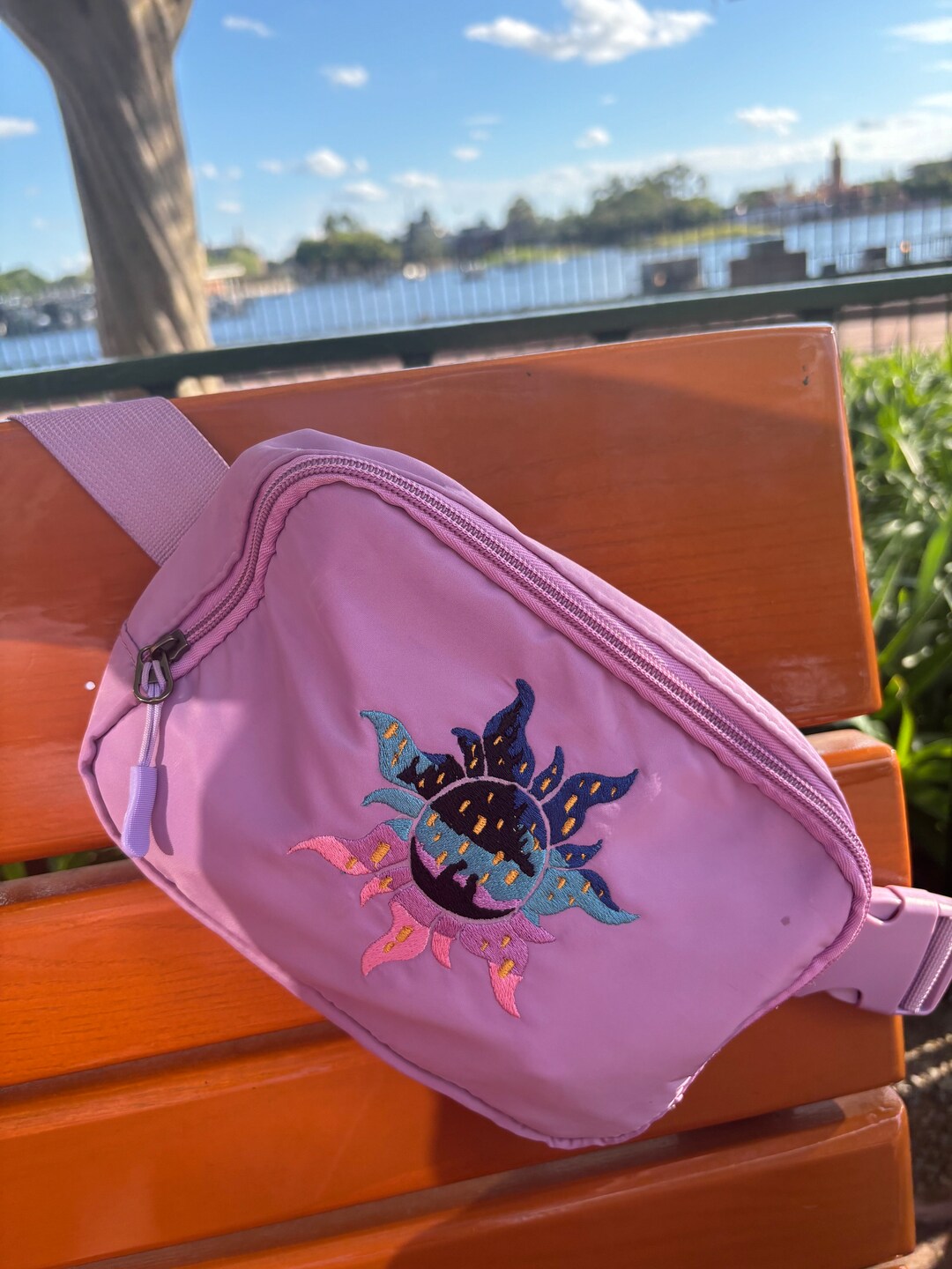 Rapunzel Inspired Embroidered Fanny Pack - Etsy