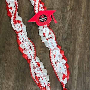 Graduation Stole Lei - Custom - Etsy