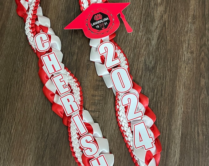 Graduation Stole Lei - Custom - Etsy