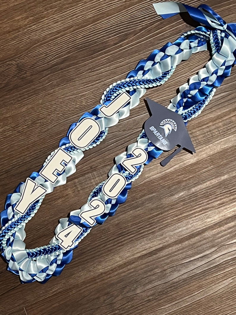 Custom Graduation Lei - STYLE #1 - Etsy