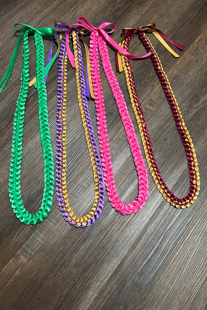 Graduation Ribbon Lei - STYLE #4 - Etsy