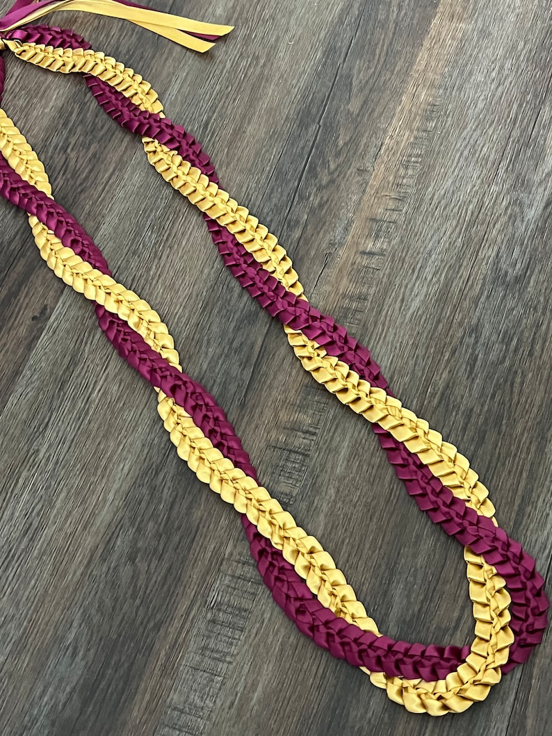 Graduation Ribbon Lei - STYLE #2 - Etsy