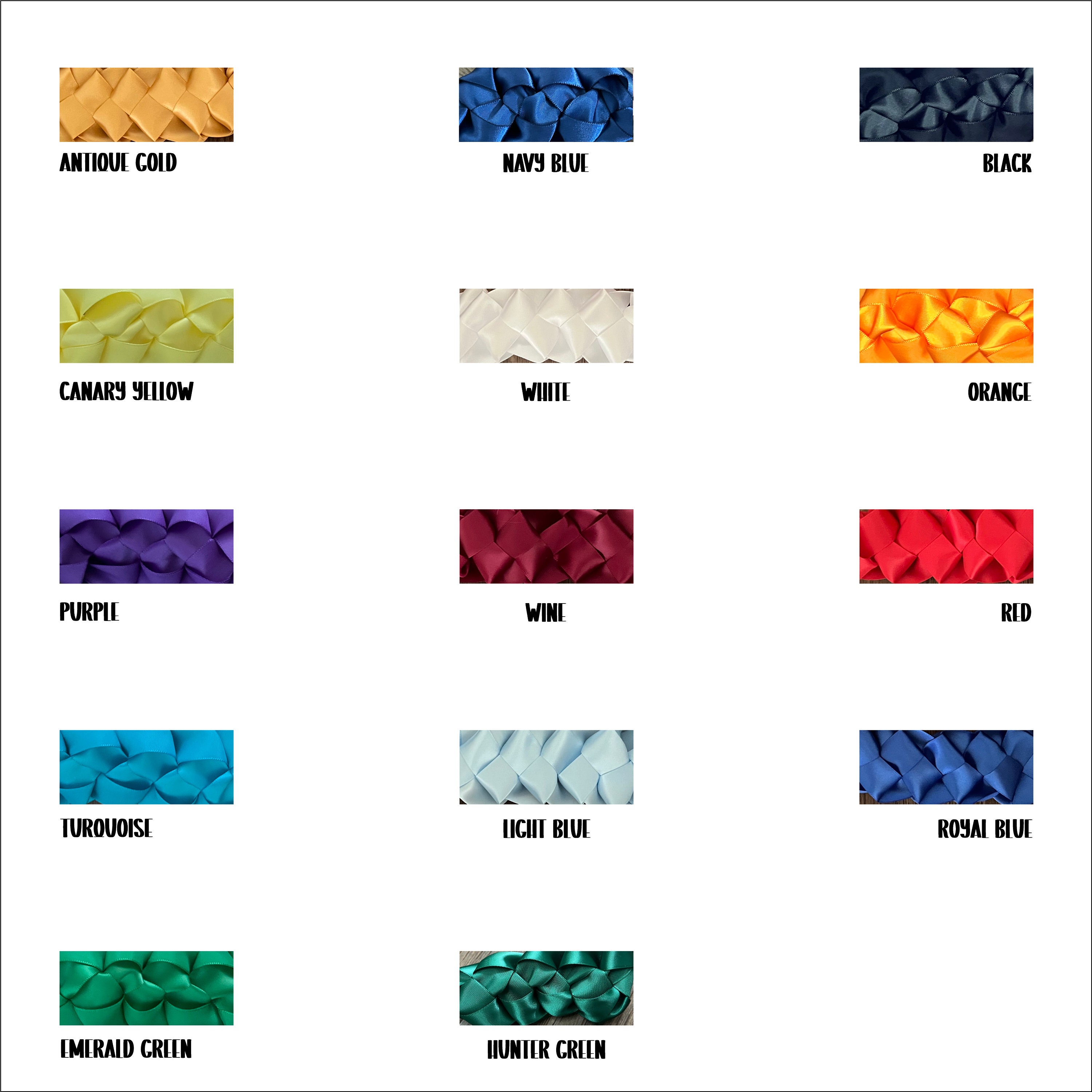 Graduation Ribbon Lei - STYLE #4 - Etsy