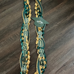 Custom Graduation Lei - STYLE #1 - Etsy