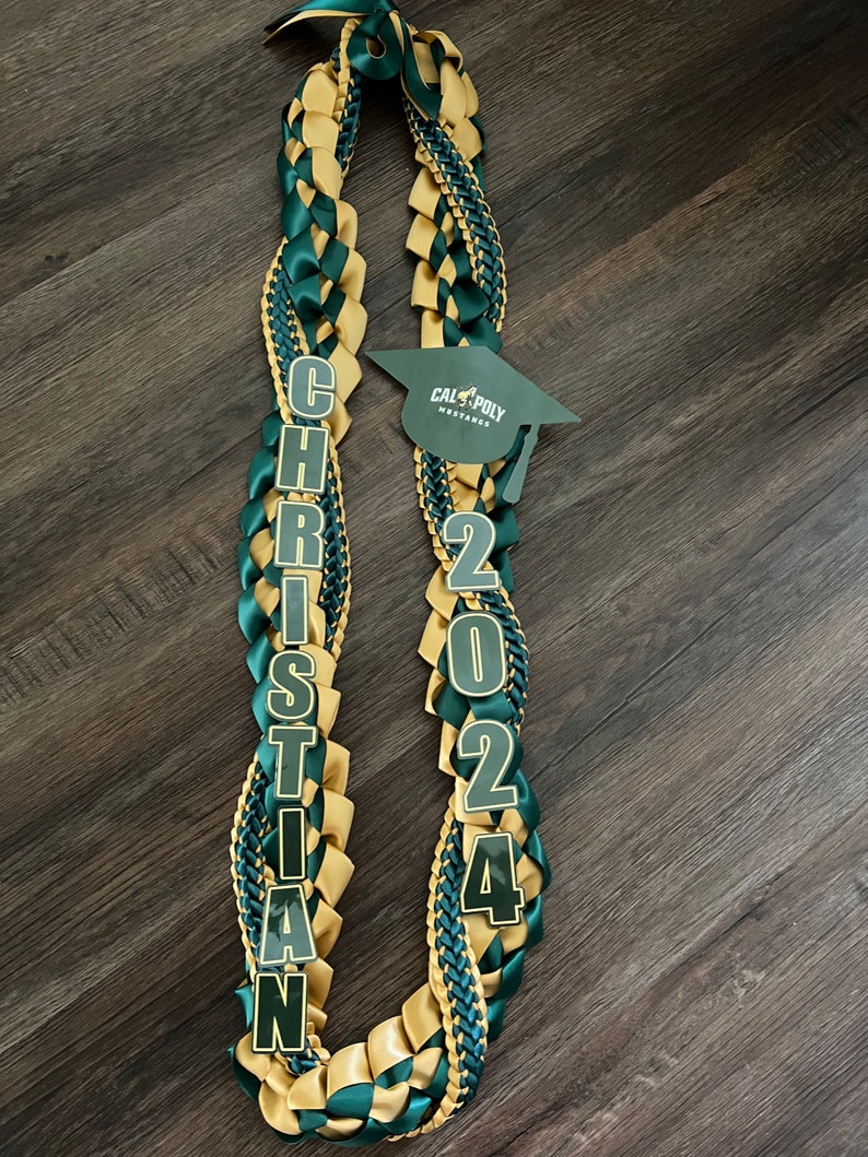 Custom Graduation Lei - STYLE #1 - Etsy