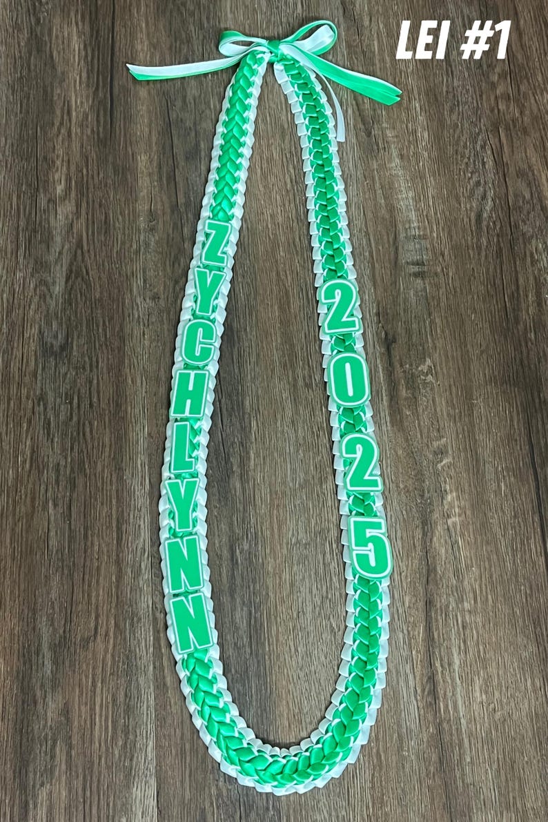 Custom Graduation Lei Set #2 - Etsy