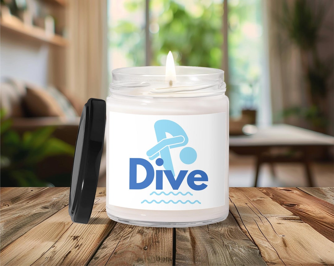 Diving Candle, Diving Gifts, Swimming Candle, Gift for Divers, Dive ...