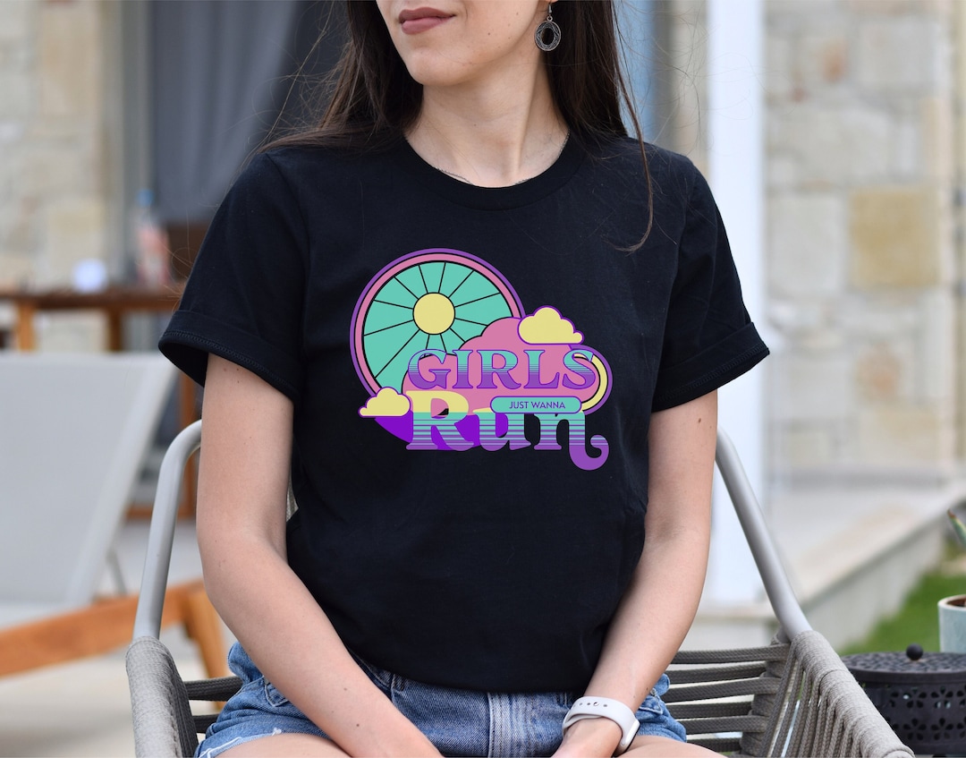 Girls Running Shirt, Girls Track, Running T-shirt, Women's Running ...