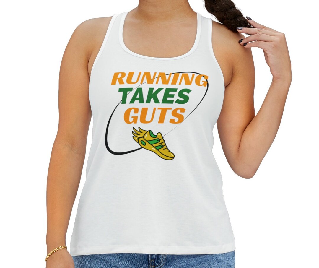 Running Takes Guts Performance Women's Running Tank Top, Women's ...