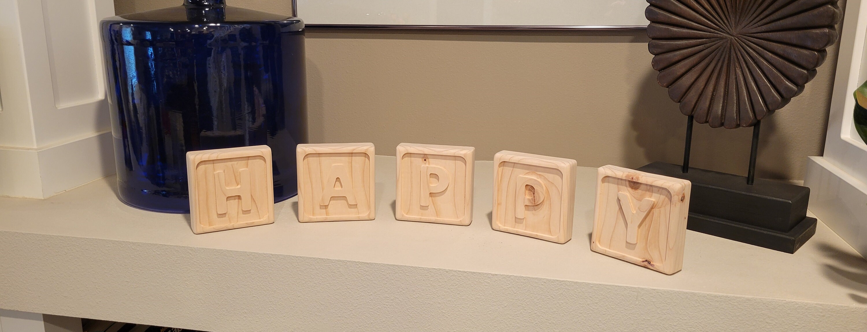 5" Alphabet Block, Letters and Numbers - for Phrases or Names - Etsy