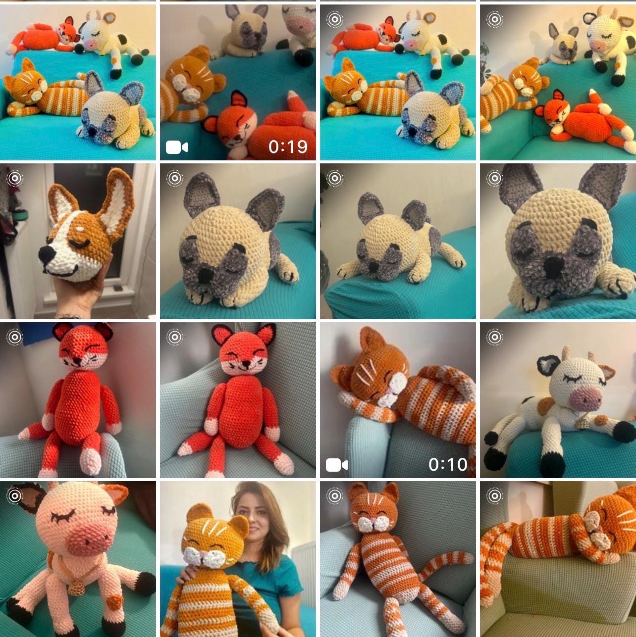 20 Pets Crochet Pattern Bundle – 20 Amigurumi Companion Plush Patterns ...