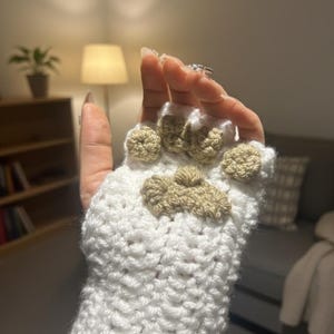 Paw Gloves Crochet Pattern – Cute Cat Paw Mittens PDF, Easy Crochet ...