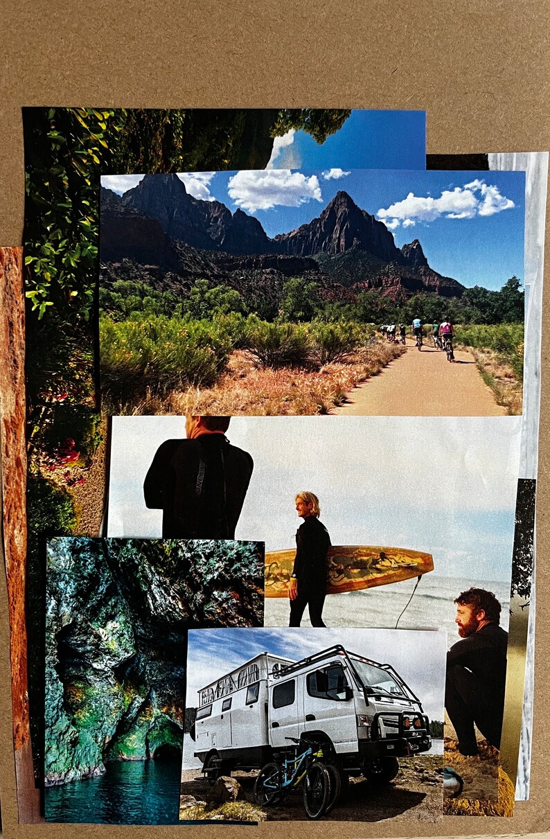 Adventure Collage Kit Assorted Pre-cut Images Hand-sourced Collage - Etsy