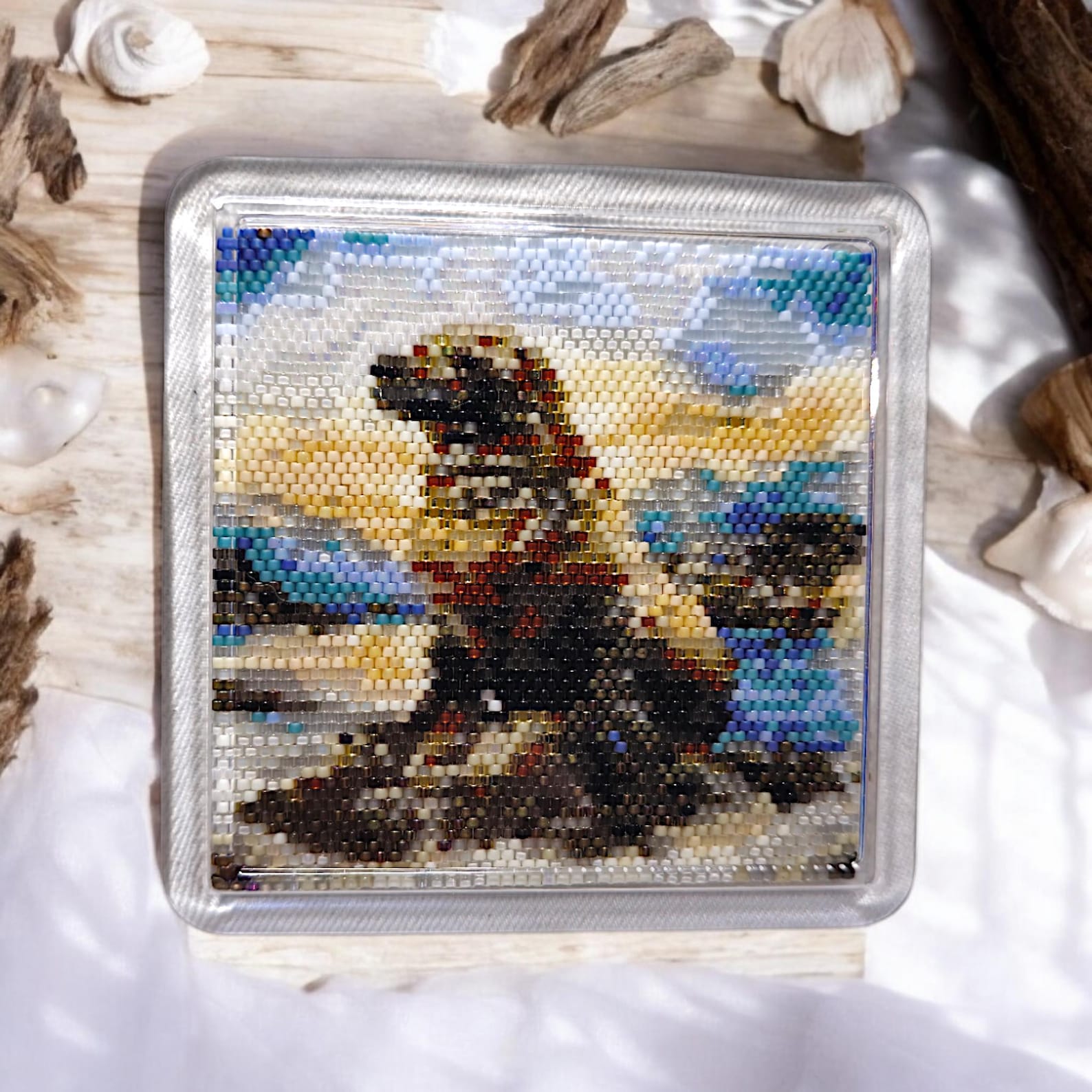 Pacific Northwest Marine Animal Even Count Peyote Coaster Patterns *SET ...