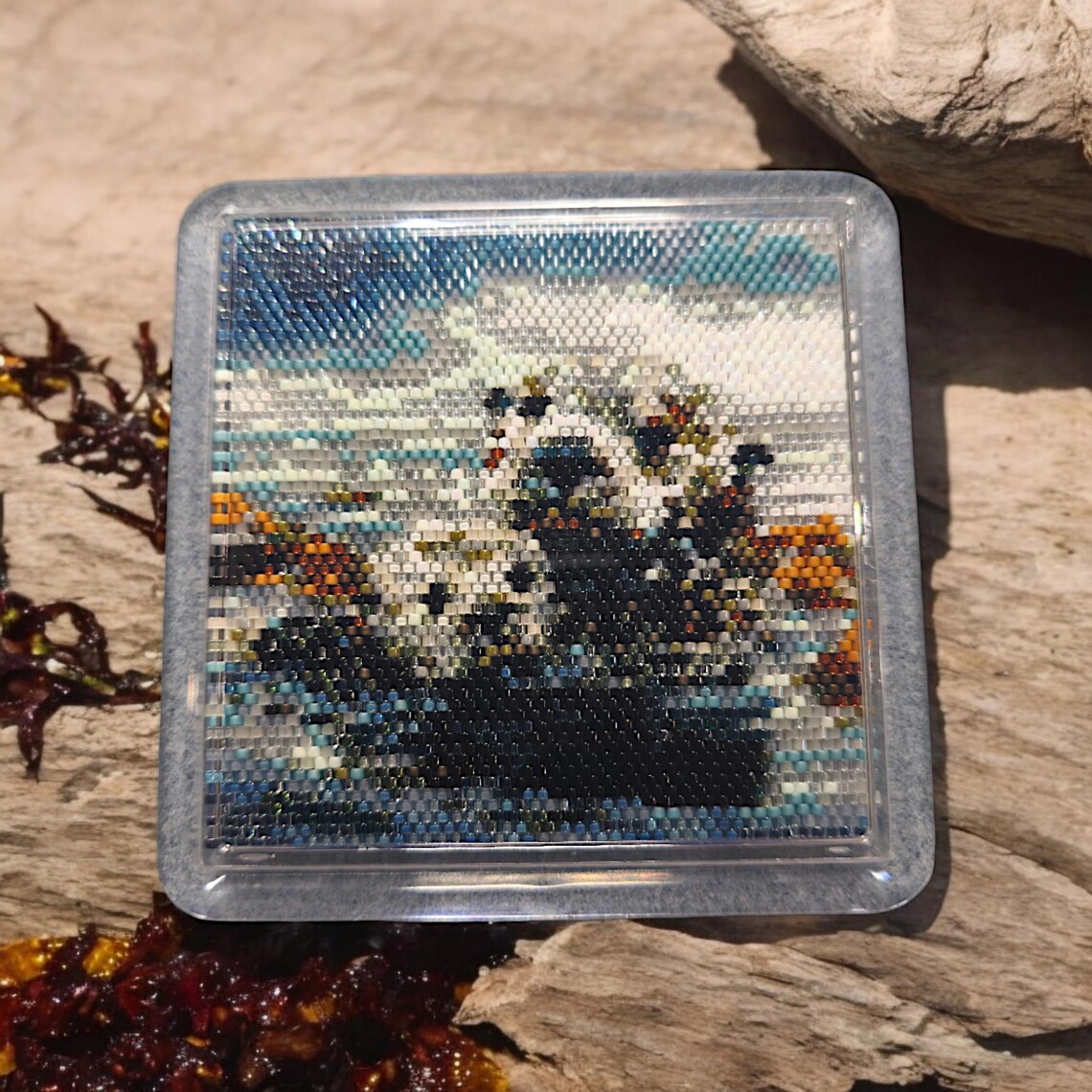 Pacific Northwest Marine Animal Even Count Peyote Coaster Patterns *SET ...