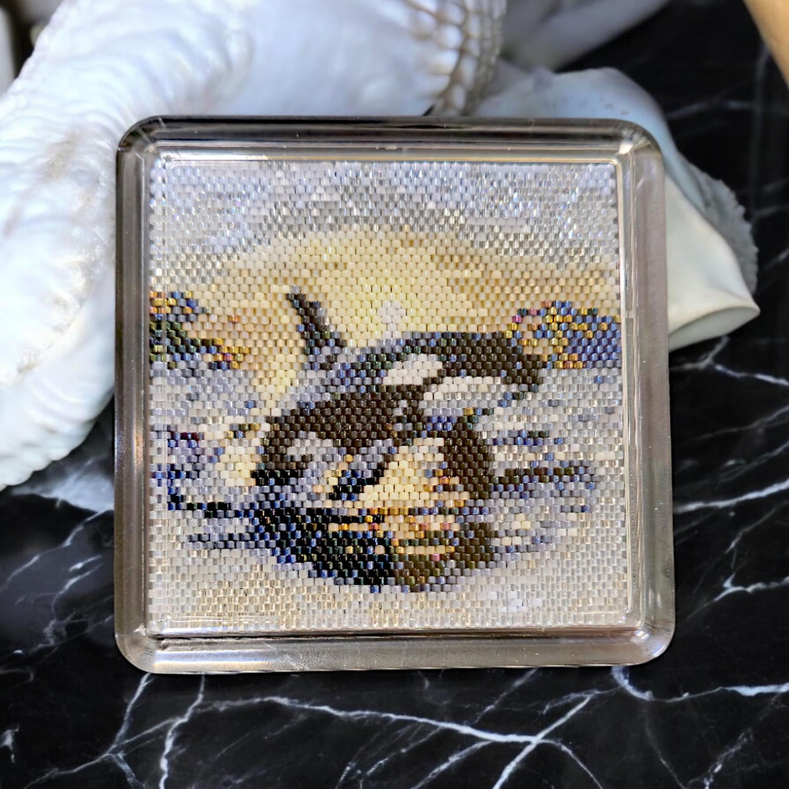 Pacific Northwest Marine Animal Even Count Peyote Coaster Patterns *SET ...