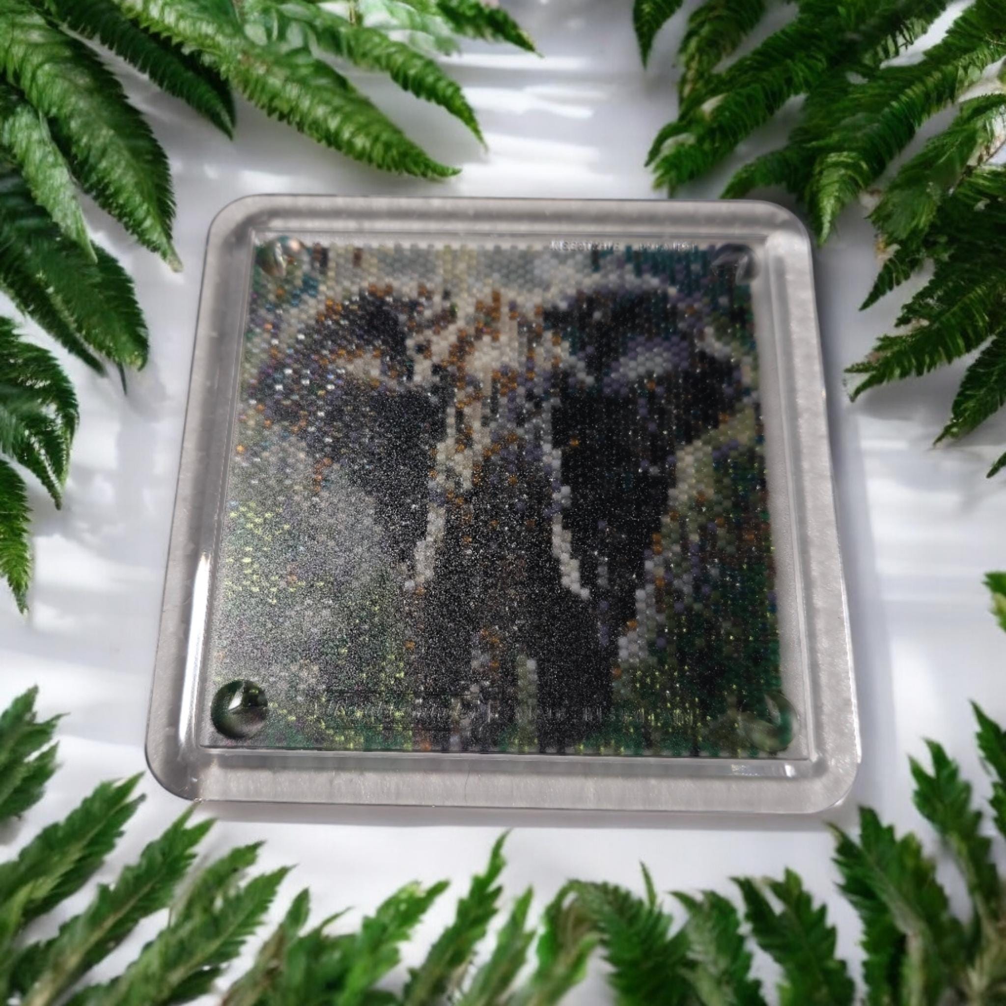 African Forest Elephant Peyote Stitch Coaster Pattern - Etsy