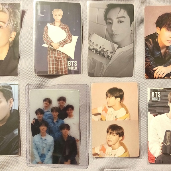 Bts Official Photocards - Etsy