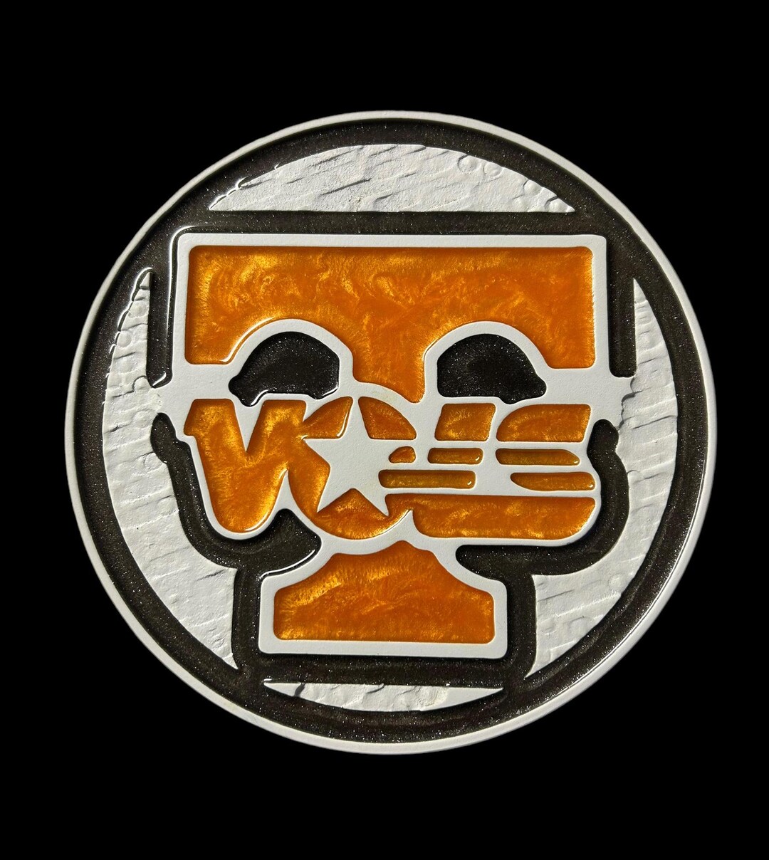 Tennessee Vols Wood & Epoxy Art: Handmade Fan Decor - Etsy