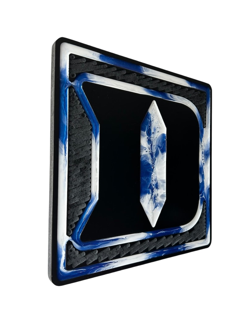 Duke Blue Devils Wood Wall Art Duke Home Decor Duke Wood Wall Decor ...