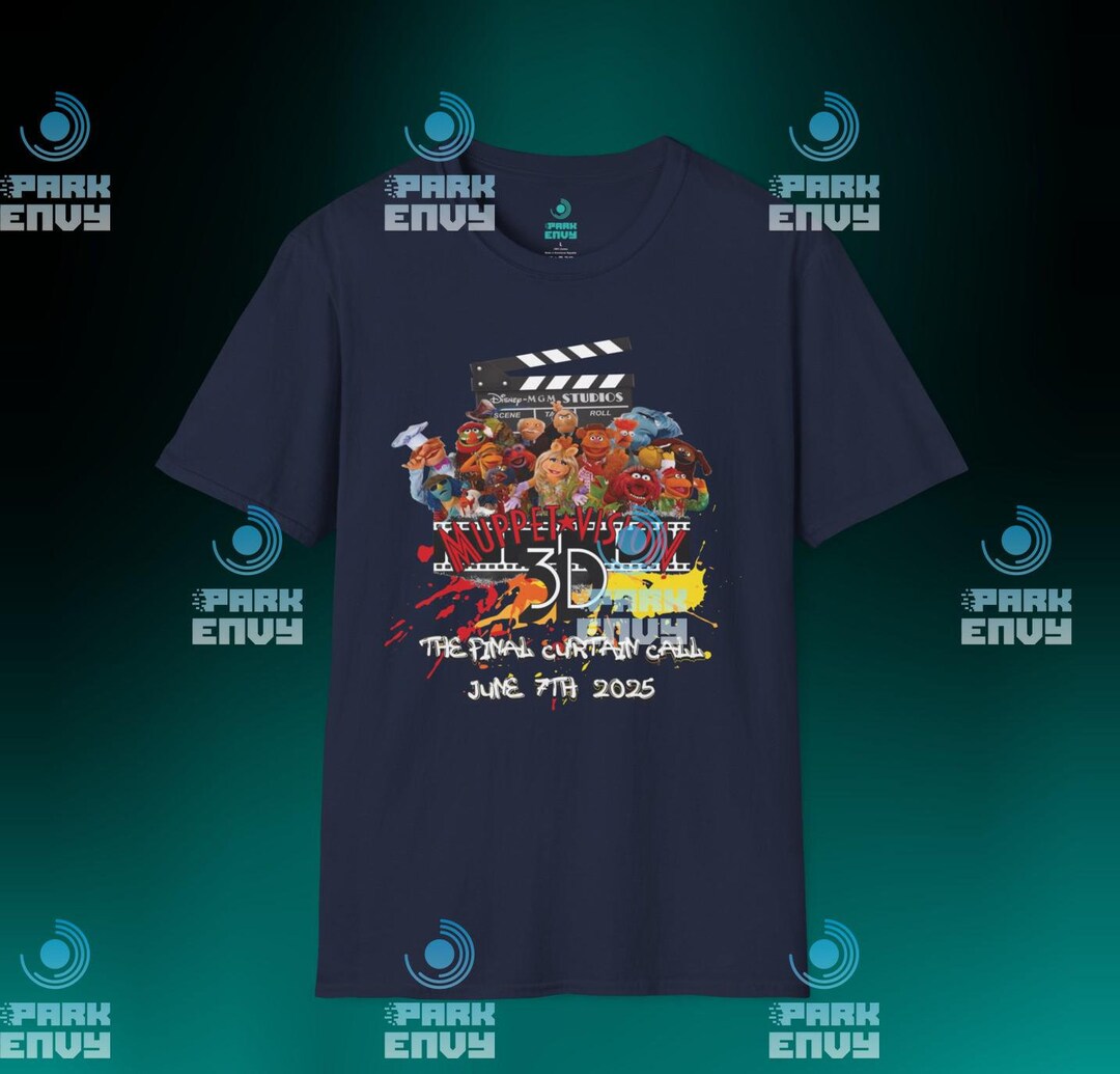 Muppet Vision 3D - the Final Curtain Call Unisex T-shirt - Etsy