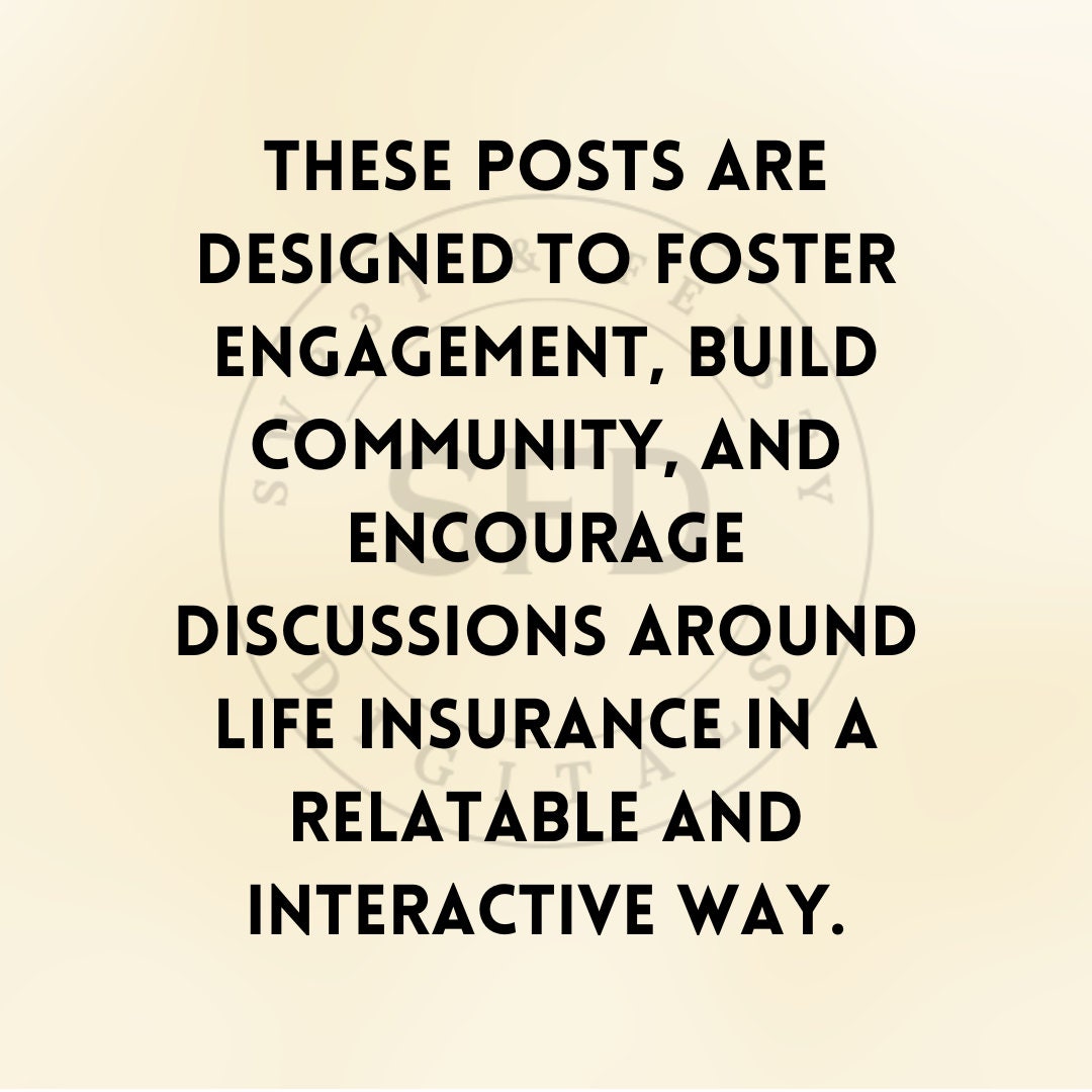 30 Engaging Social Media Posts for Life Insurance Agents - Instant ...