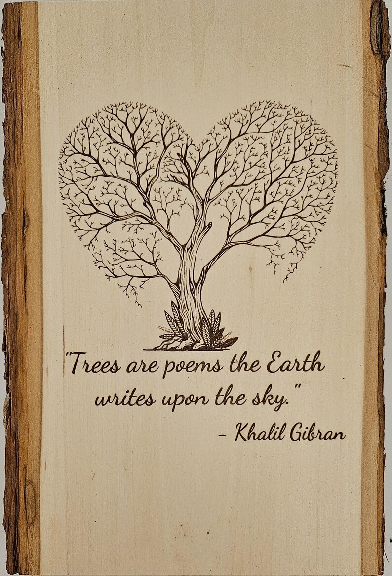 Trees Are Poems - Etsy