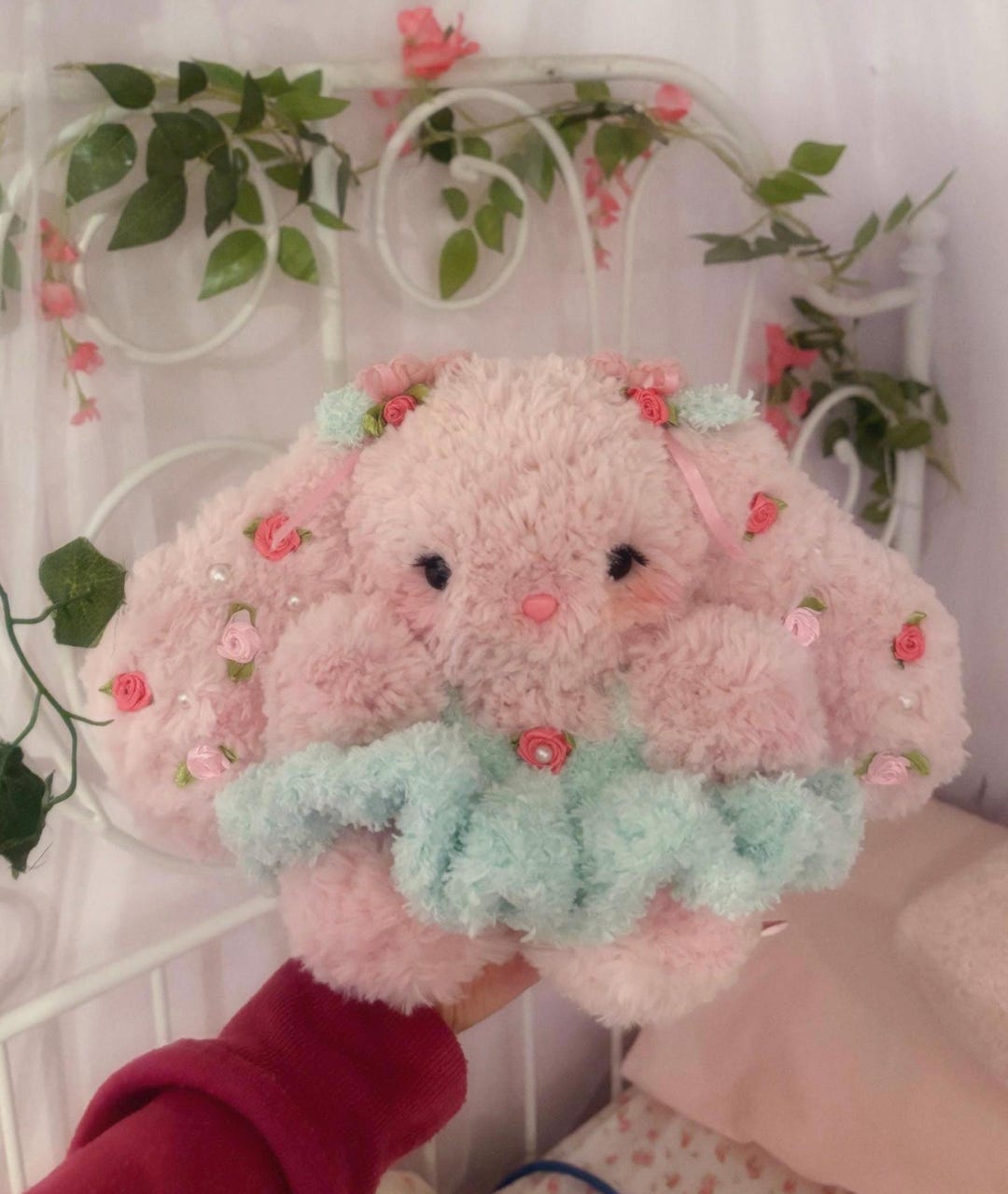 Garden Fairy Bunny Plushie