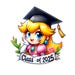 Princess Peach Graduation PNG Image, Clipart Images, Graduation Cartoon ...