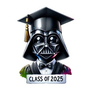 Darth Vader Graduation PNG Image, Clipart Images, Graduation Cartoon ...