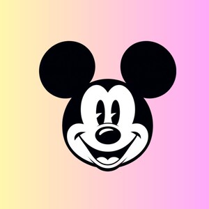 Cute Mickey Mouse Png Digital Design PNG File for Sublimation,high ...