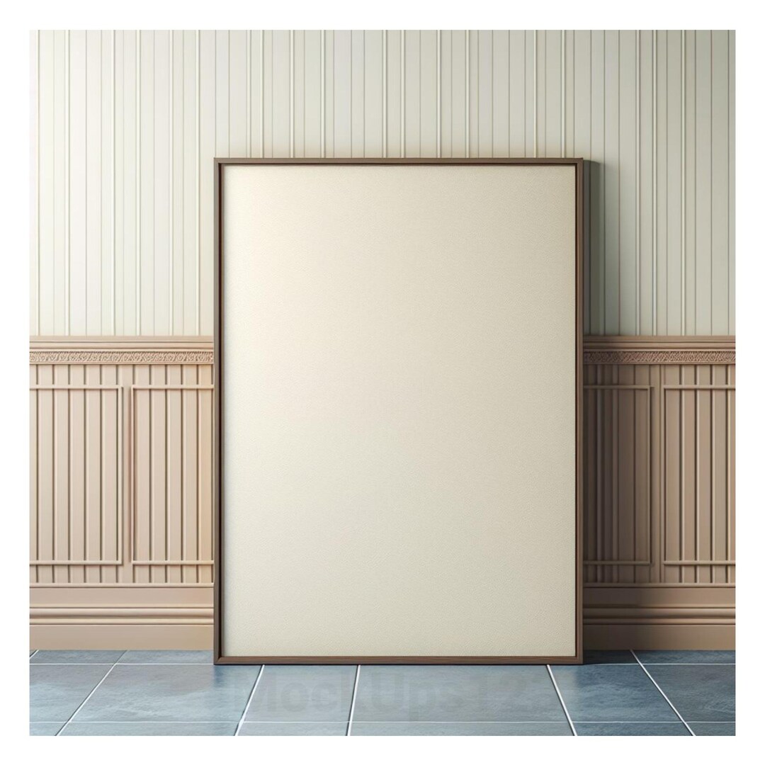 Vertical Frame Mockup, Modern Wood Mockup, Vertical Mockup,wooden ...