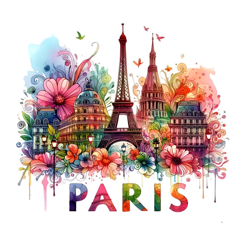 Paris Theme Logos - Etsy UK