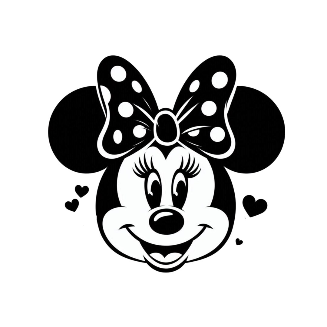 Minnie Mouse Cute Clipart Png, Minnie Mouse Png, Transparent Design ...