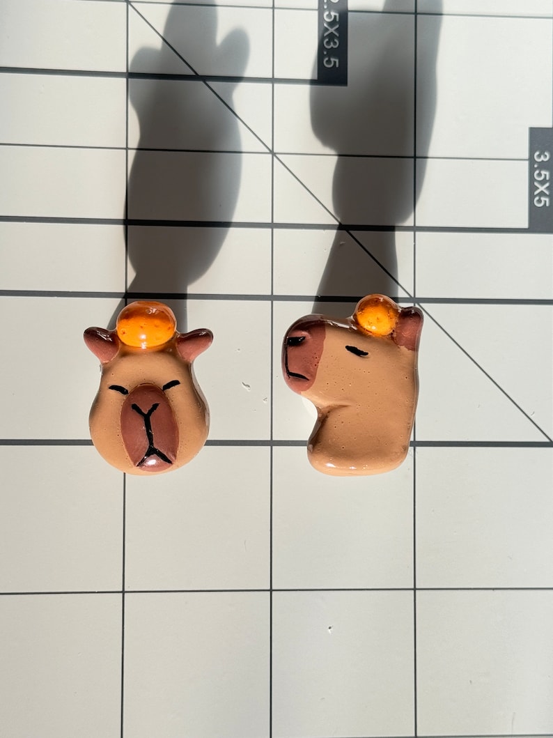Capybara Clay Pins - Etsy