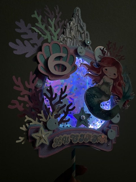 Cake Topper, Personalized Cake Topper, Cake Topper With Shaker and ...