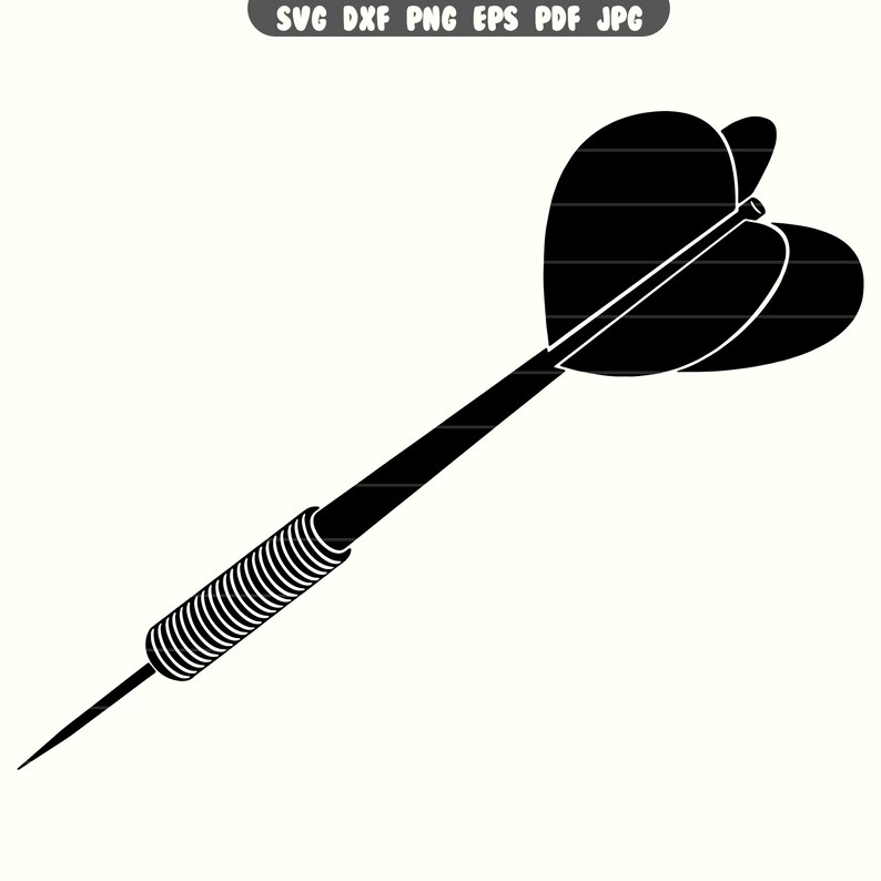 Dart SVG, Dart DXF, Dart PNG, Dart Clipart, Dart Cut File Instant ...