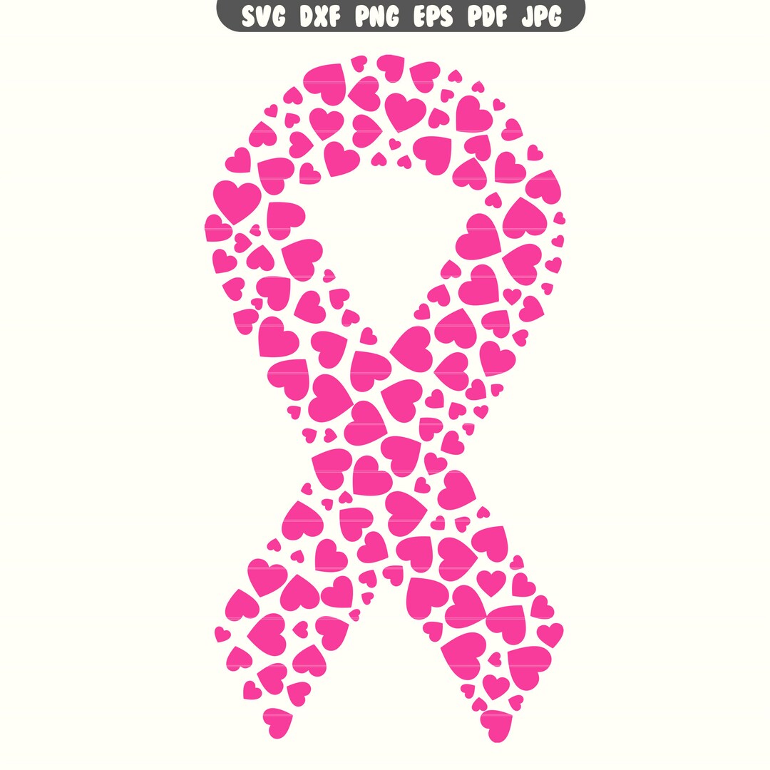 Awareness Ribbon SVG, Awareness Ribbon DXF, Awareness Ribbon PNG ...