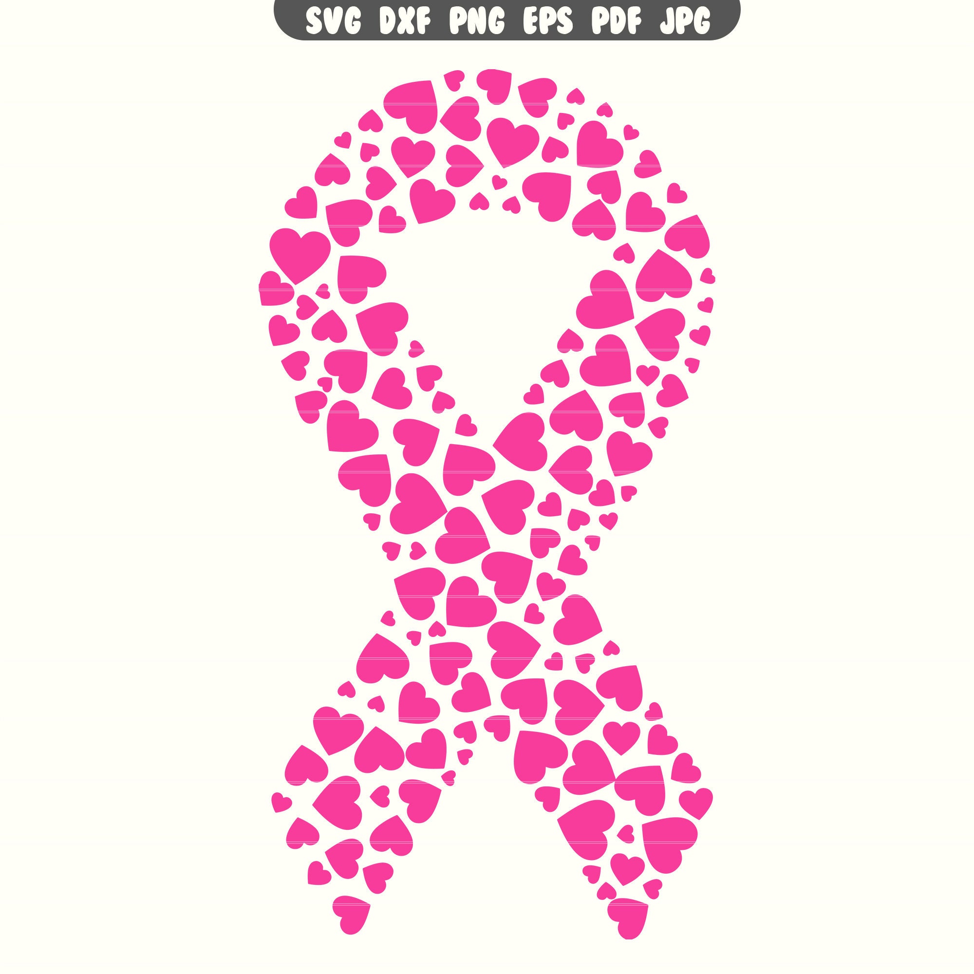 Awareness Ribbon SVG, Awareness Ribbon DXF, Awareness Ribbon PNG ...