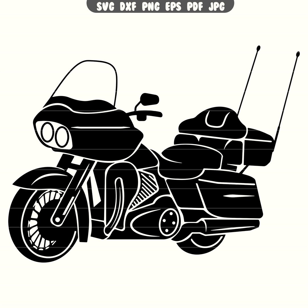 Motorcycle SVG, Motorcycle DXF, Motorcycle PNG, Motorcycle Clipart ...