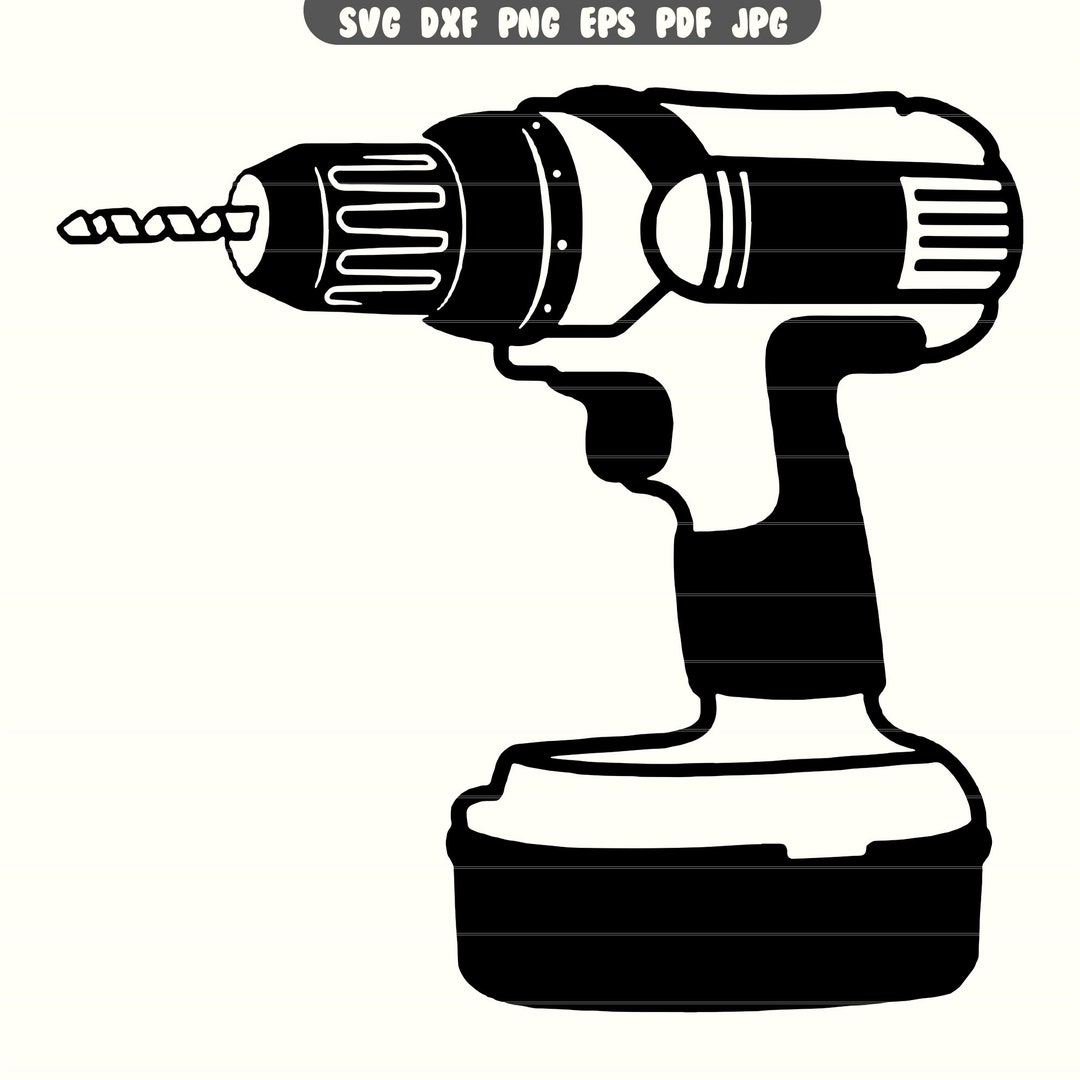 Buy Drill SVG, Drill DXF, Drill PNG, Drill Clipart, Drill Cut File ...