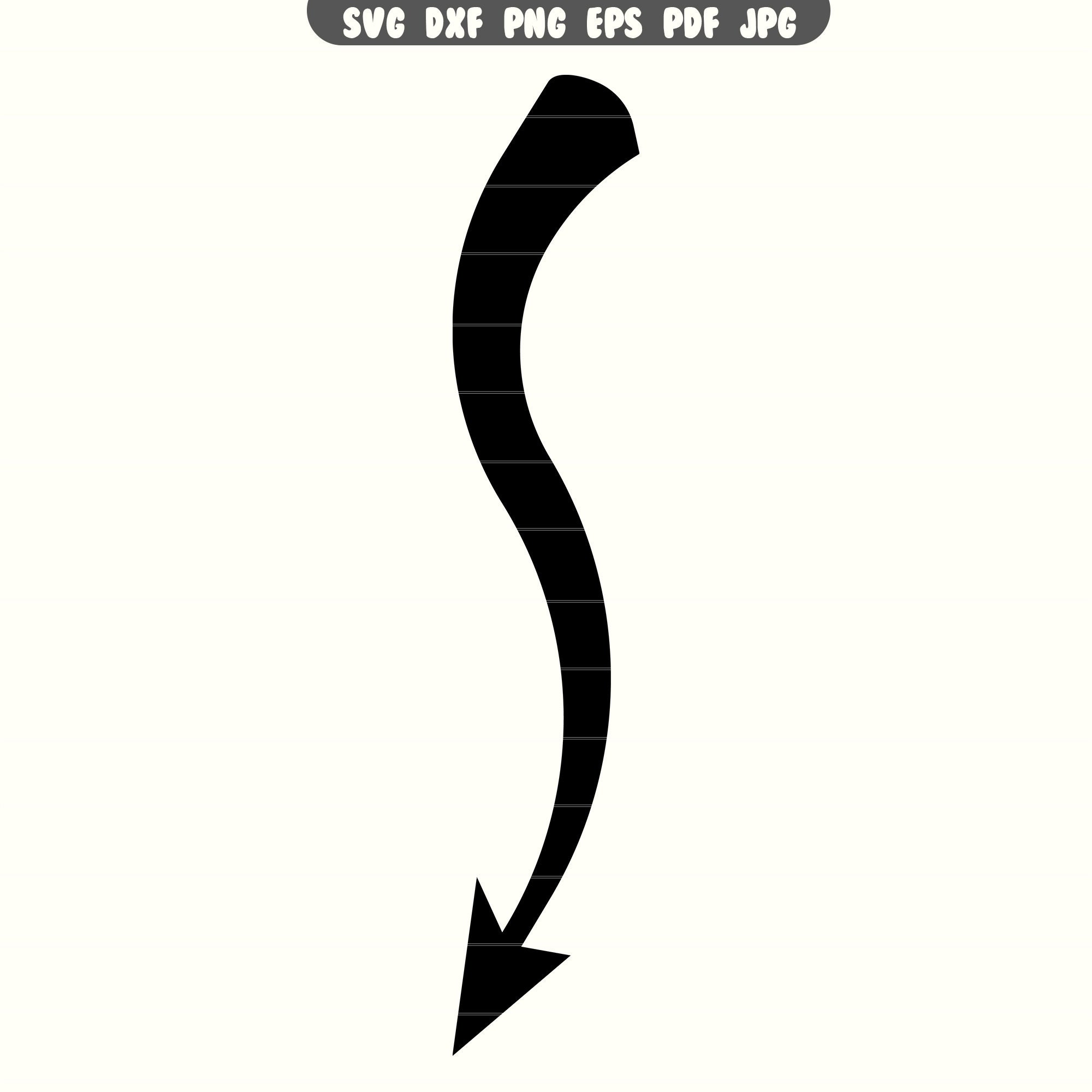 Devil Tail SVG, Devil Tail DXF, Devil Tail PNG, Devil Tail Clipart ...