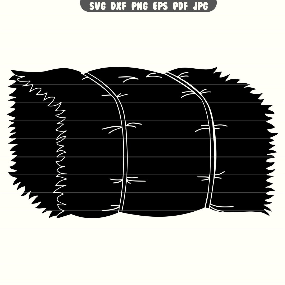 Hay SVG, Hay DXF, Hay PNG, Hay Clipart, Hay Cut File Instant Download ...