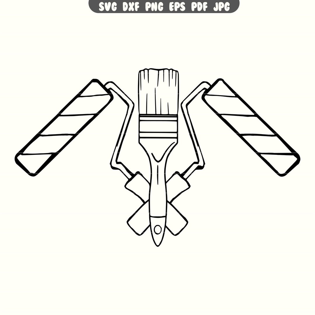 Pintor SVG, Pintor DXF, Pintor PNG, Pintor Clipart, Pintor Cortar ...