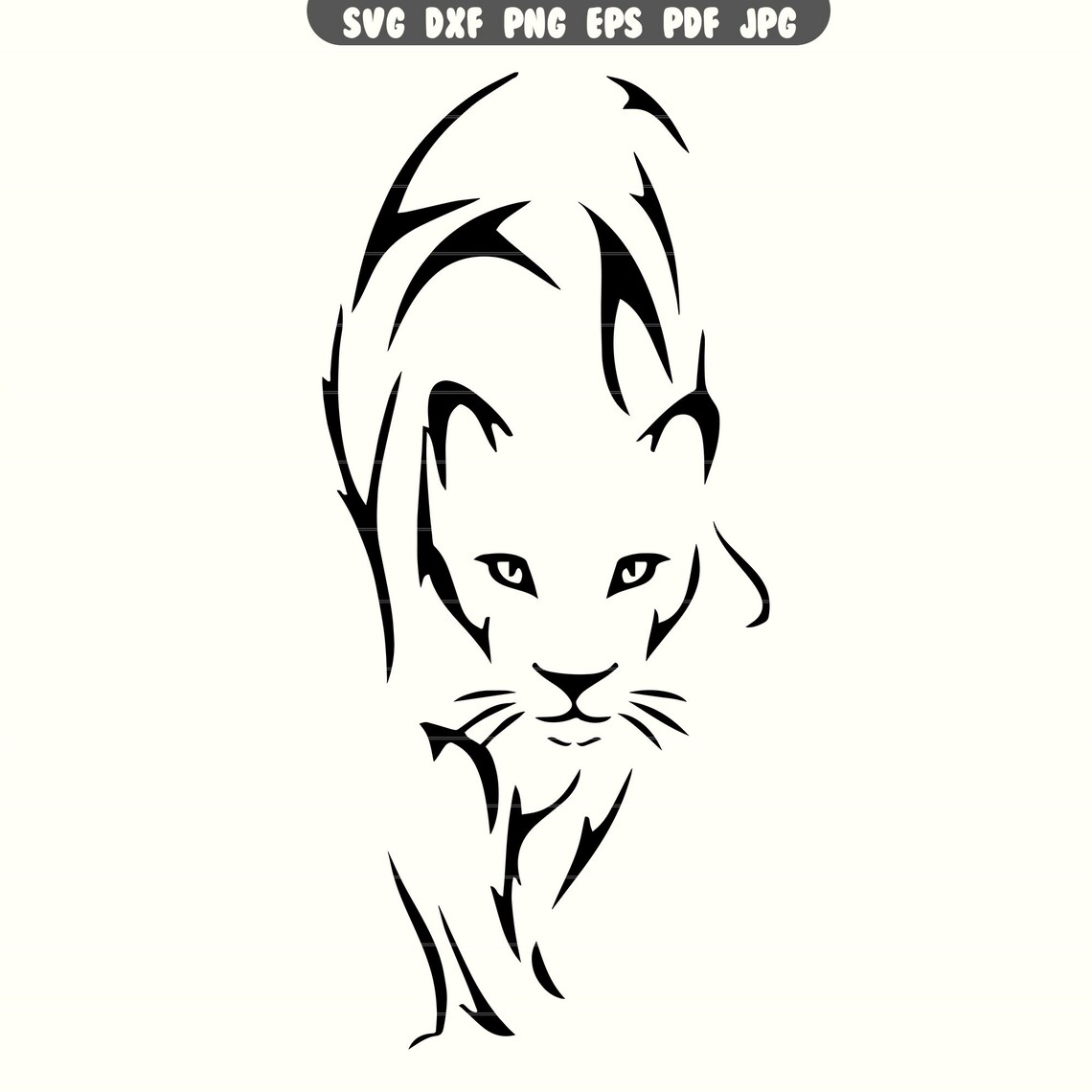 Panther SVG, Panther DXF, Panther PNG, Panther Clipart, Panther Cut ...