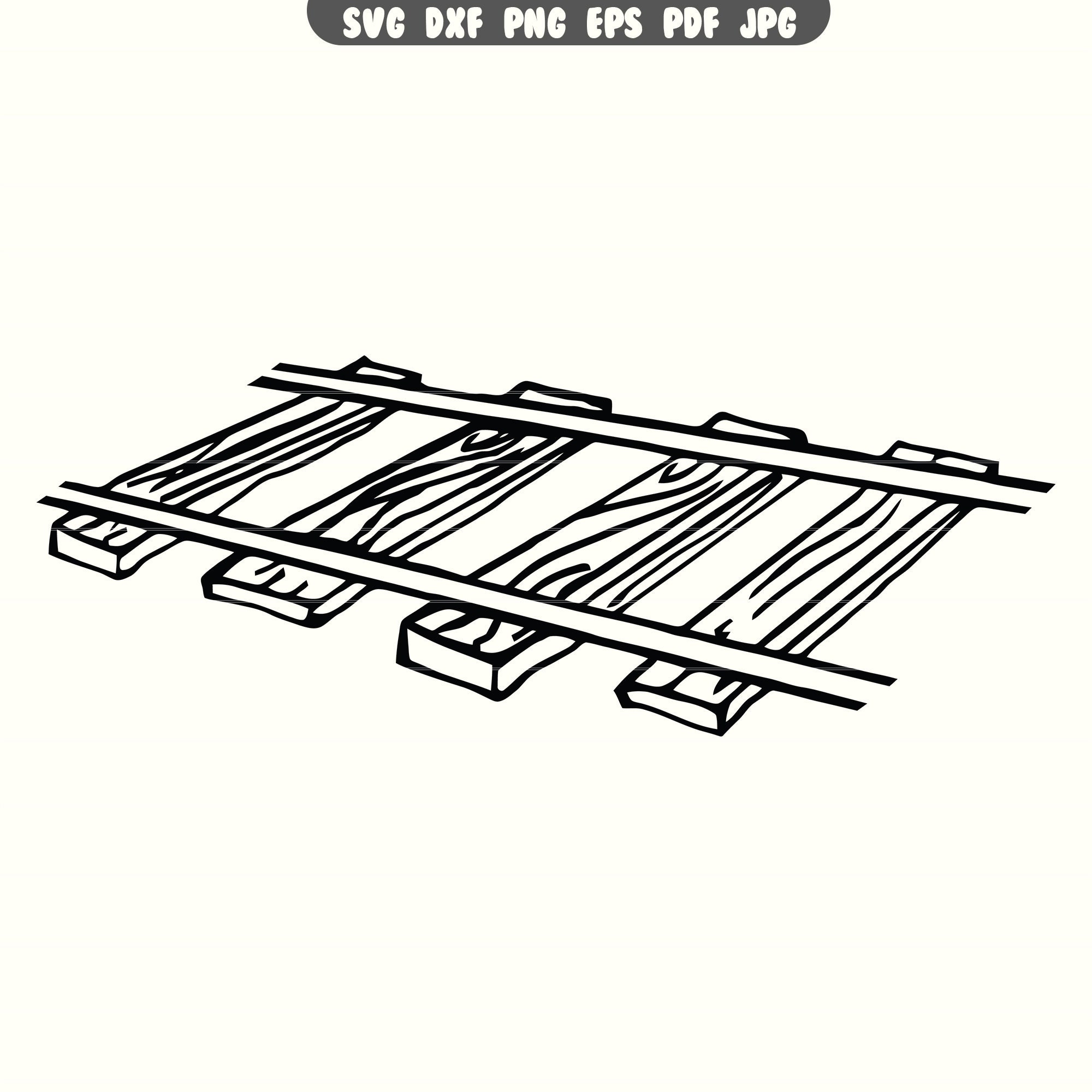 Railroad SVG, Railroad DXF, Railroad PNG, Railroad Clipart, Railroad ...