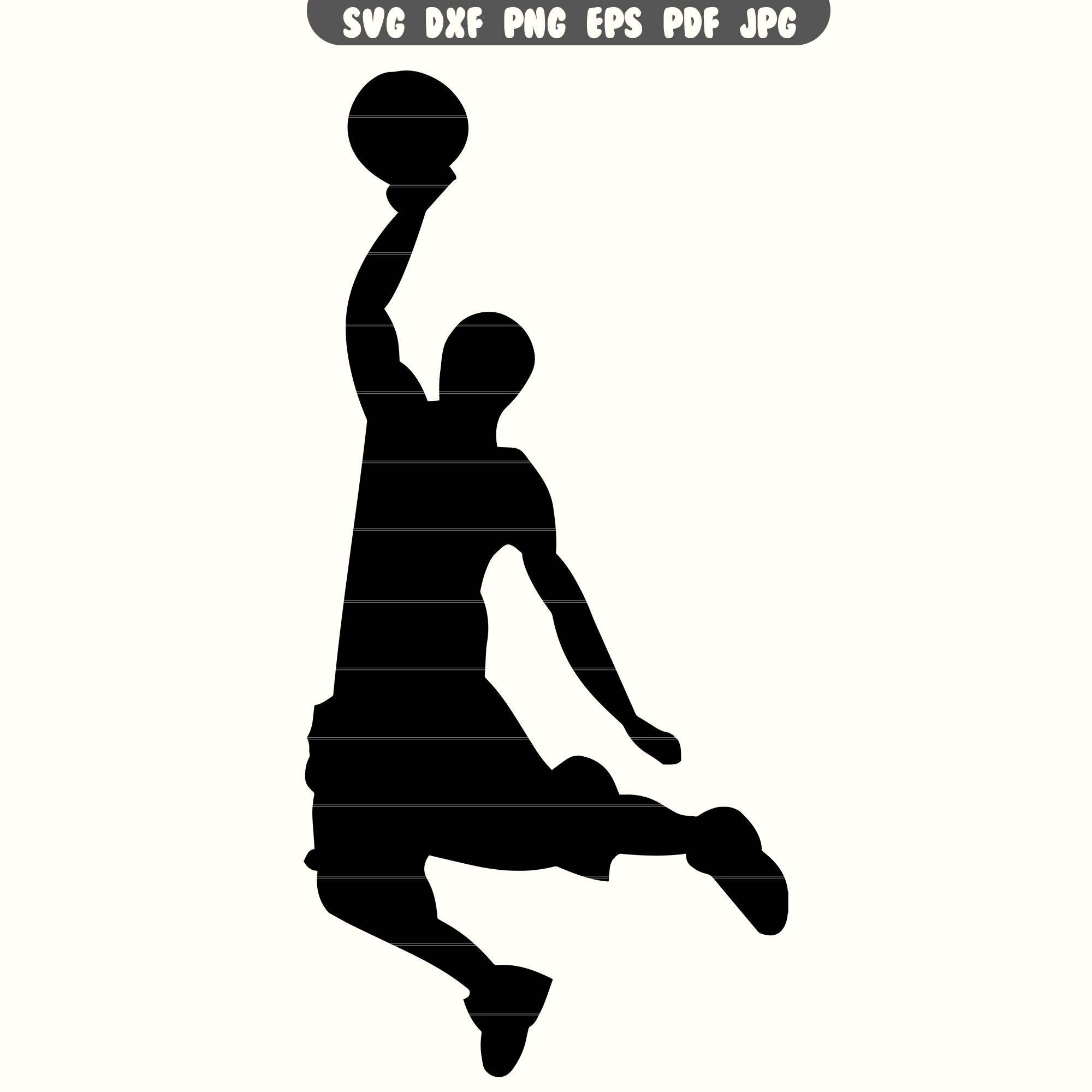 Slam Dunk SVG, Slam Dunk DXF, Slam Dunk PNG, Slam Dunk Clipart, Slam ...