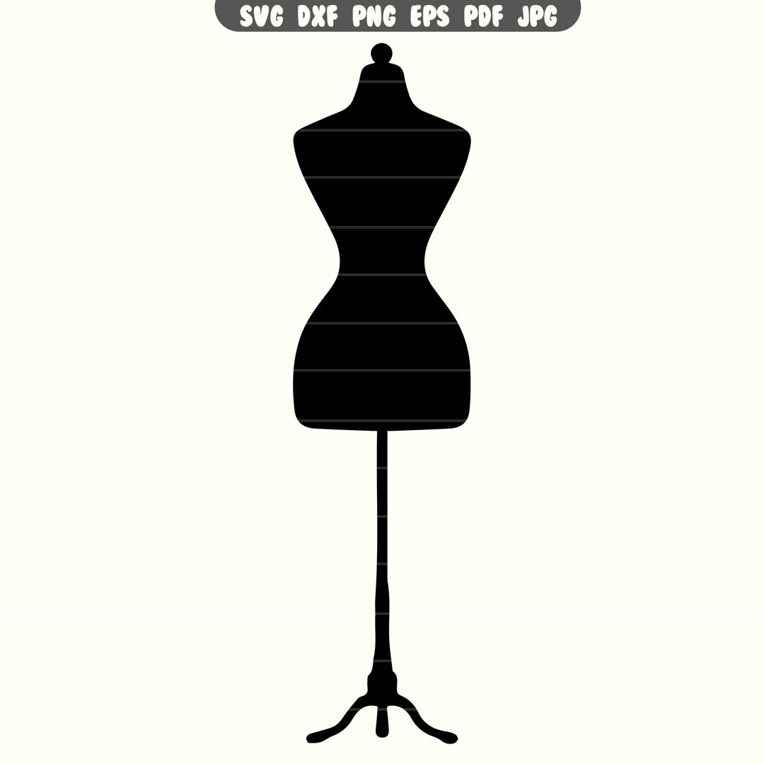 Mannequin SVG, Mannequin DXF, Mannequin PNG, Mannequin Clipart ...